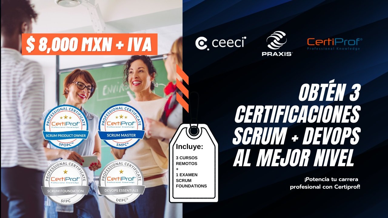 Programa Integral de Certificación Scrum + DevOps - Ceeciriodico